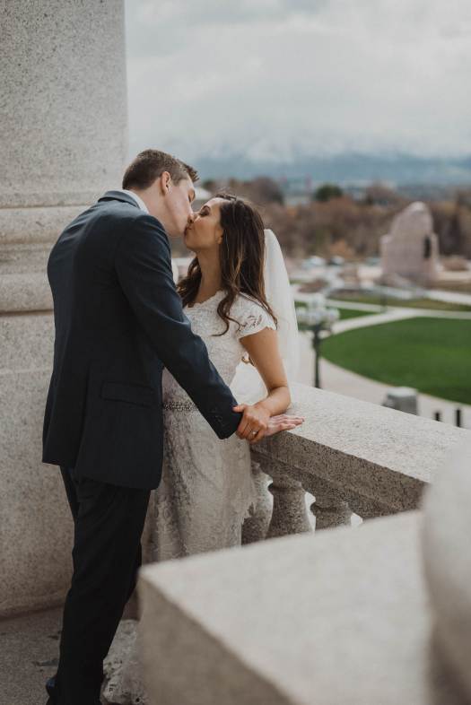 Natasha and Dustin State Capitol Building Bridals – J. L. Kay Photo